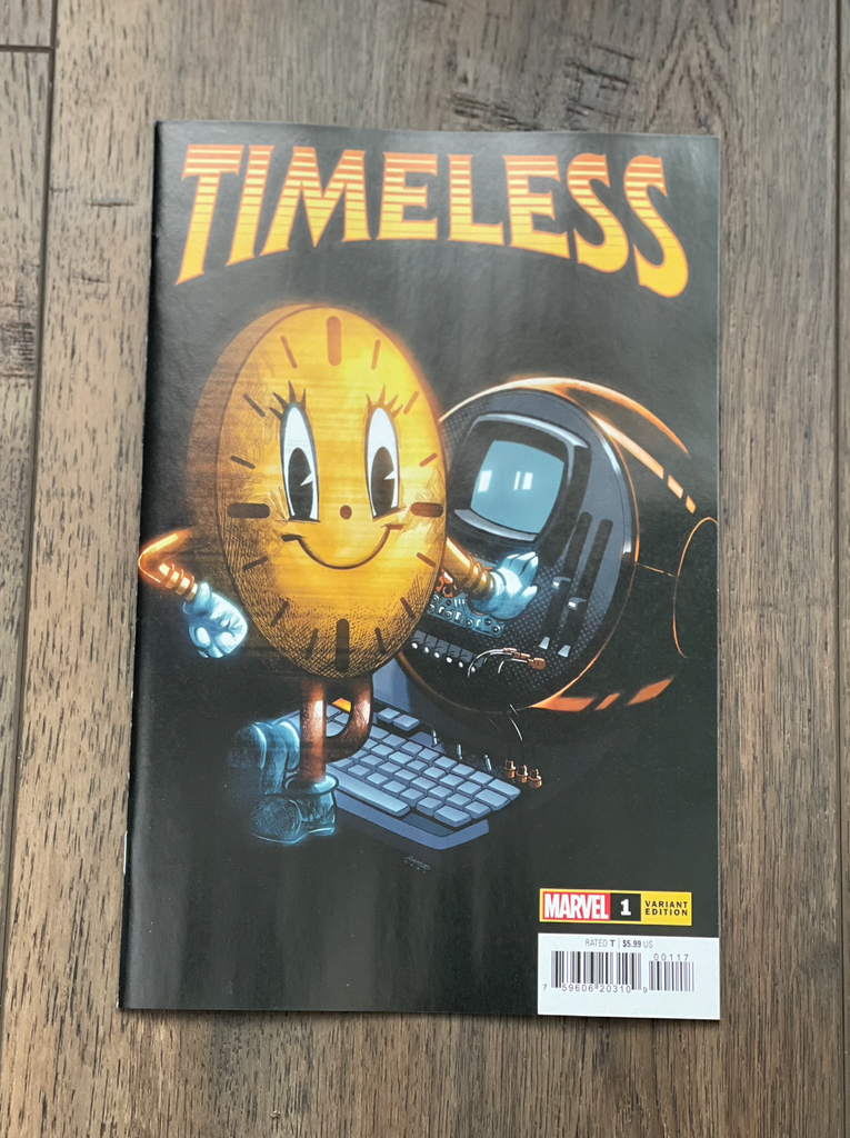 Timeless #1 - Humberto Ramos Miss Minutes Variant – That Dude Books